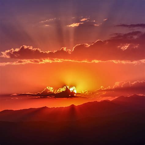 Golden Hour Wallpaper 4k Dramatic Sky Sunset Scenic