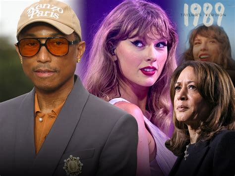 Pharrell Williams Denies Dissing Taylor Swifts Kamala Harris Endorsement