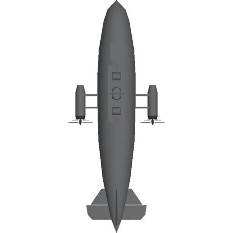 Simpleplanes [tgt Airship] T2 Type Ia Type I Ix Gunboat Airship
