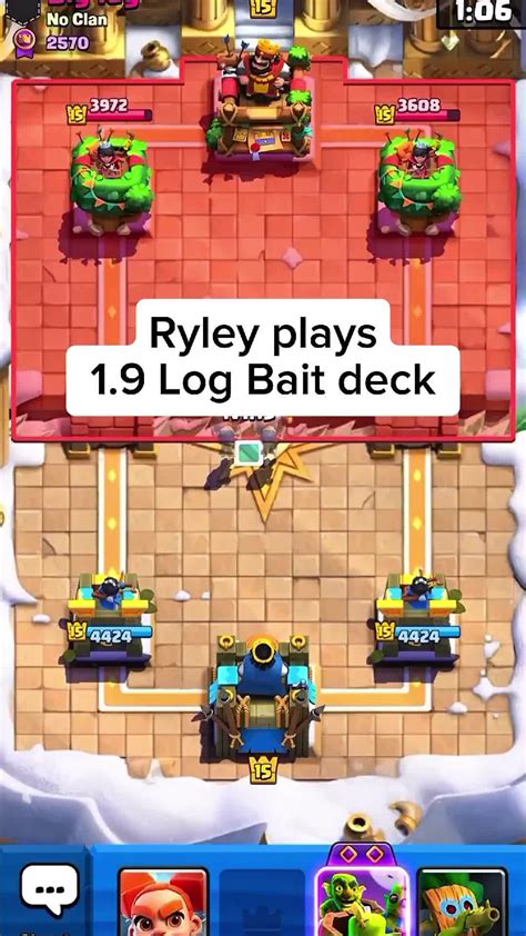 Ryley Plays 19 Log Bait Deck Ryley Jynxzi Logbait Goviral Tiktok