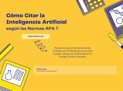 Cómo Citar La Inteligencia Artificial Según Las Normas Apa 7 Ia Con