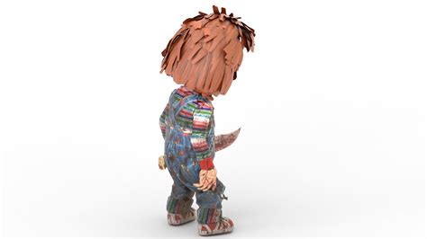 Chucky Dead 3d Models Gaming Character Etsy