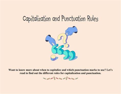 Capitalization And Punctuation Rules In English Pdf