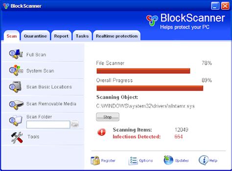 Sriurz Block Scanner