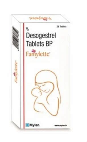 Desogestrel Tablets Famylette At Rs 399 Stripe Contraceptives In