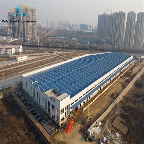I Beam Prefab Steel Structure Shed Prefabricated Warehouse China