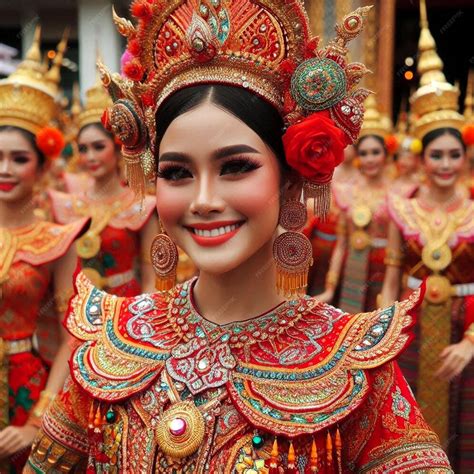 Celebrar A Cultura Com Música Tradicional E Trajes Festivos Coloridos