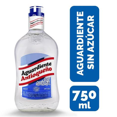 Aguardiente Antioqueño Botella 750ml Eco Ahorro