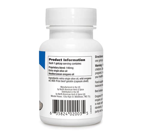 The Natural Dispensary Oreganol P73 60s