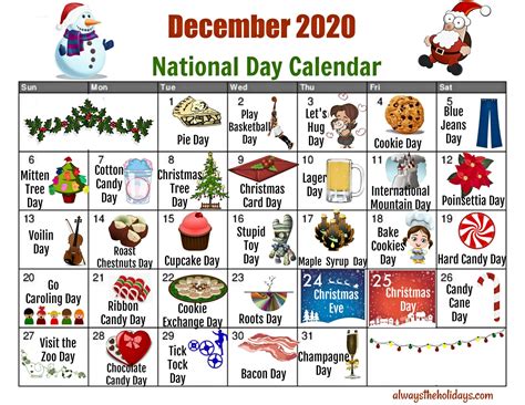 Days To Celebrate In December 2024 Norry Antonina