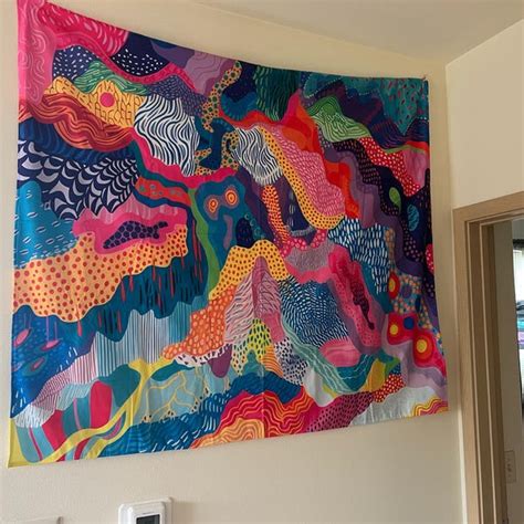 Mystery Tree Tapestry Boho Tapestry Bird Tapestryart Wall Decor