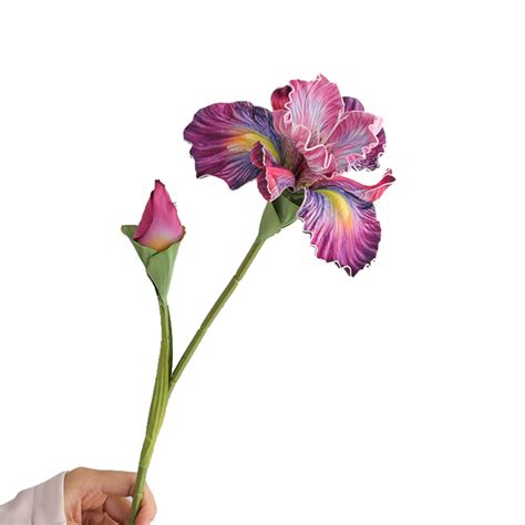 18″ Lifelike Artificial Iris Flower