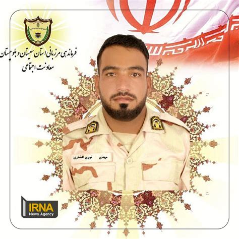 اولین عکس از مرزبانی که امروز به شهادت رسید