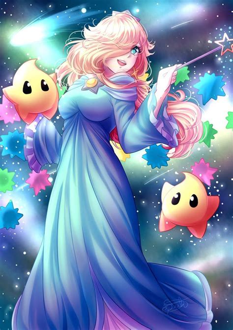 Super Mario Rosalina Fan Art At Dinah Grant Blog