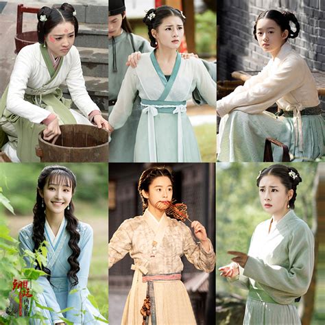 宋朝丫鬟服饰宋朝服饰唐朝服饰大山谷图库