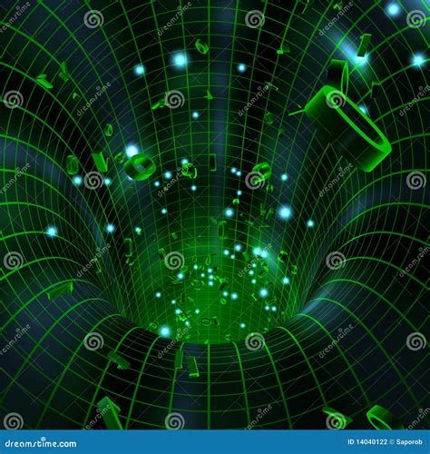 Tunnel Binary Digits Stock Illustrations 188 Tunnel Binary Digits