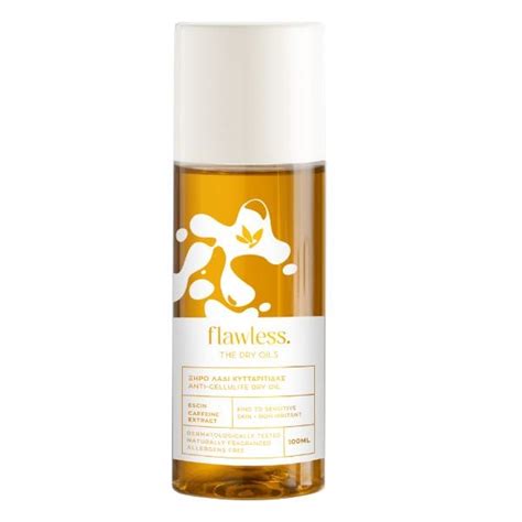 Anaplasis Flawless Dry Cellulitis Oil 100 Ml Dry Oil Against Orange