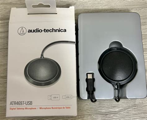 Audio Technica Tabletop Mic Audio Microphones On Carousell