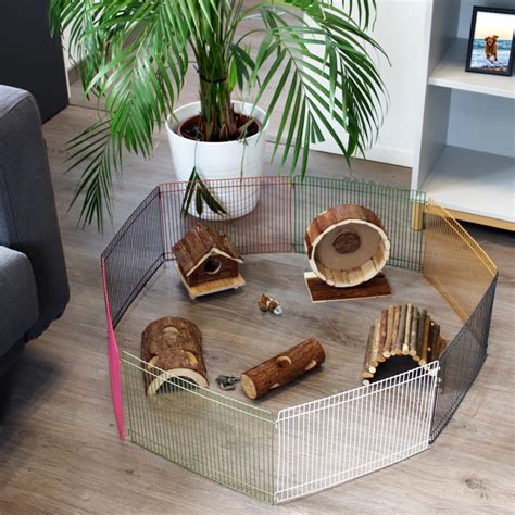 Väike Modulaarne Aedik Närilistele Zolia Tex 8 Osa