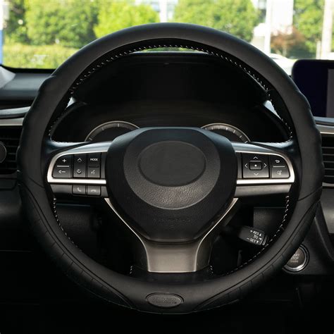 Lenkradhülle Lenkrad Abdeckung Lenkradbezug Auto Silikon Leder