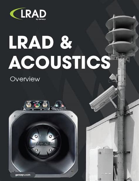 Lrad Overview And Product Guide Genasys