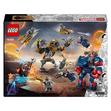 Lego Marvel Avengers Endgame Thor Vs Chitauri Set 76322