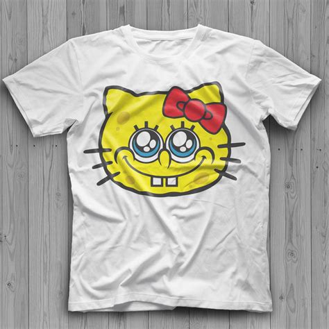 Hello Kitty Spongebob Svg Spongebob And Hello Kitty Png Spongebob He
