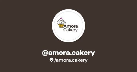 Amora Cakery Linktree