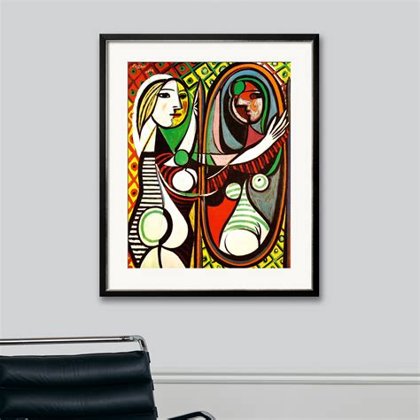 Picasso Girl Before A Mirror C1932 Pablo Picasso Touch Of Modern