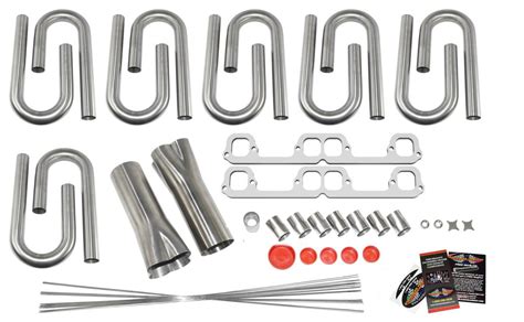 Small Block Mopar W5 Custom Header Build Kit