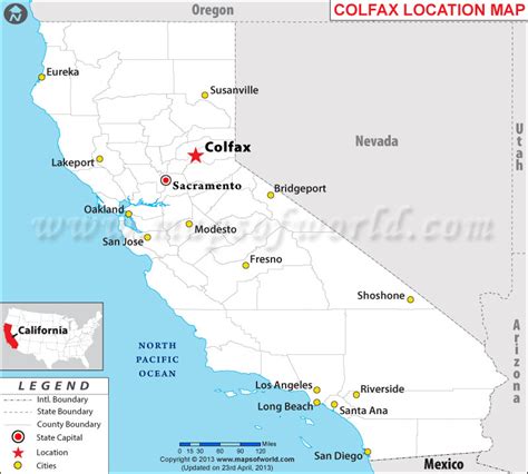 Where Is Colfax California