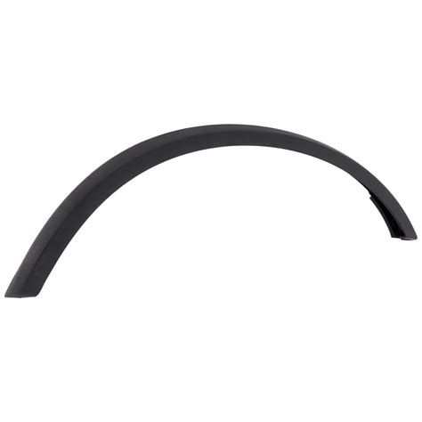 Textured Black Fender Flares Moulding Trim Wheel Opening Molding Left