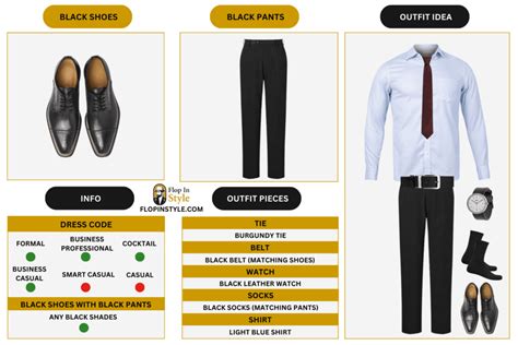 What Color Shoes With Black Pants Outfit Ideas