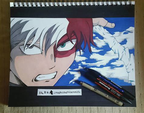 Angry Todoroki By Mephistophileswaifu On Deviantart
