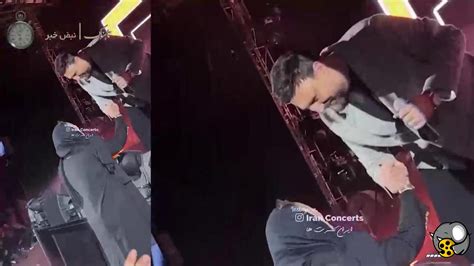 لحظه اعلام ازدواج محمد علیزاده با خانم بازیگر در کنسرت فیلو