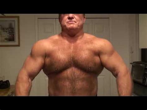 Hairy Bear Muscle Flexing 4 Youtube