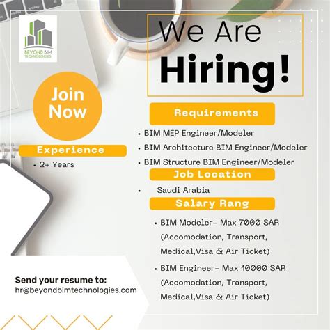 Hiringalert Bim Engineer Cv Hr Saudihiring Hiring