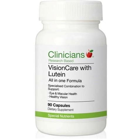 Clinicians Visioncare Lutein Areds 90 Caps Owhata Mc Pharmacy