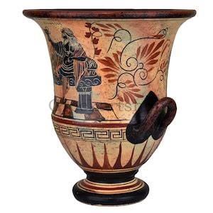Erato Greek Muse Goddess Of Music Song And Dance Krater Ancient Greek