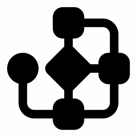 Flowchart Flow Chart Process Diagram Strategic Plan Icon