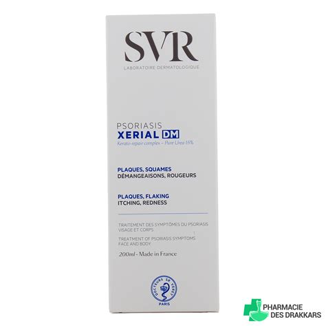 Svr Psoriasis Xerial Dm Crème Anti Rougeurs Anti Squames