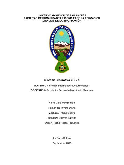 linux pdf distribución de linux kernel sistema operativo