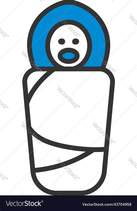 Wrapped Infand Icon Royalty Free Vector Image Vectorstock