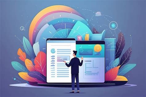 Analysis Concept Illustration Premium Ai Generated Image