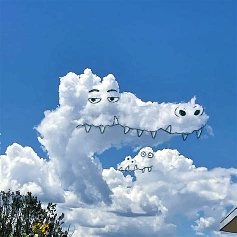 70 Adorable Illustrations Drawn On Clouds By This Artist Bored Panda