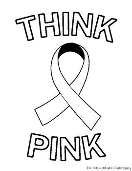 Free Breast Cancer Awareness Coloring Pages By The Self Contained Sanctuary