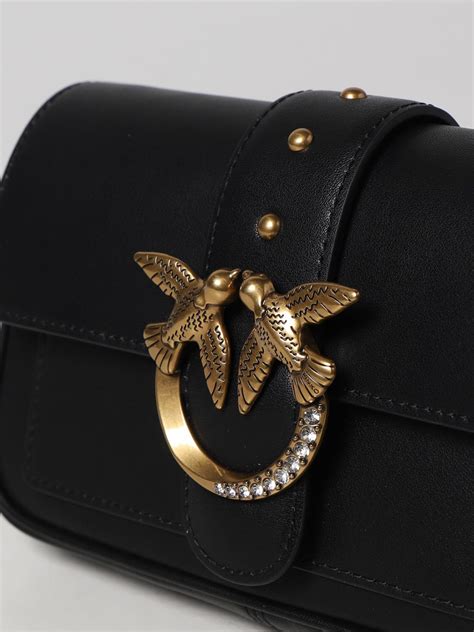 Pinko Shoulder Bag Woman Black Pinko Mini Bag 100061a0gy Online At