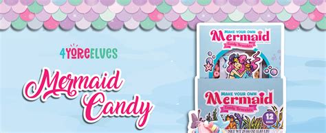 4yoreelves Mermaid Candy Bracelet Kit String Your Own