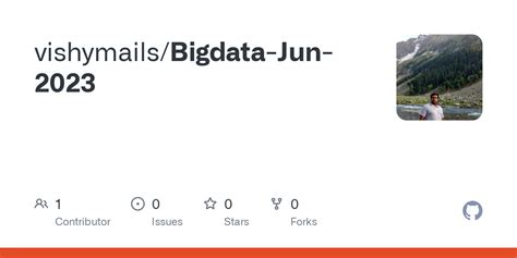 github vishymails bigdata jun 2023