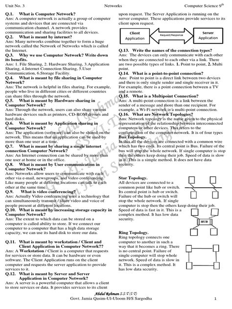 unit 3 networks download free pdf computer network ip address